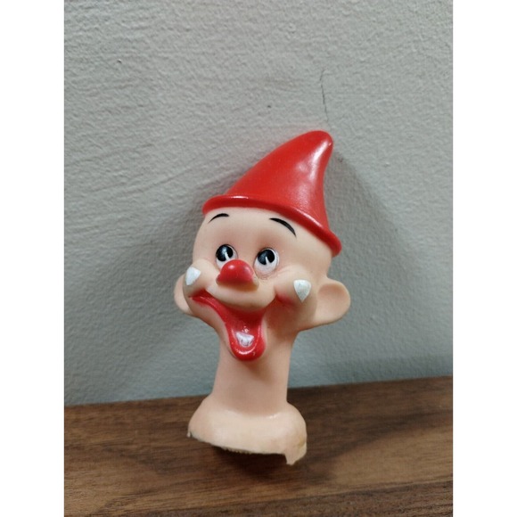 Hall Syndicate | Toys | Vintage Rubber Hand Puppet Head Elf | Poshmark